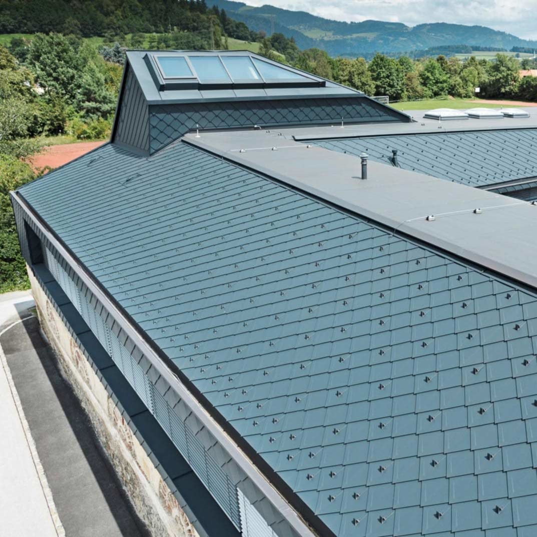 Rhomboid roof tile 29 × 29 – Modern design | PREFA