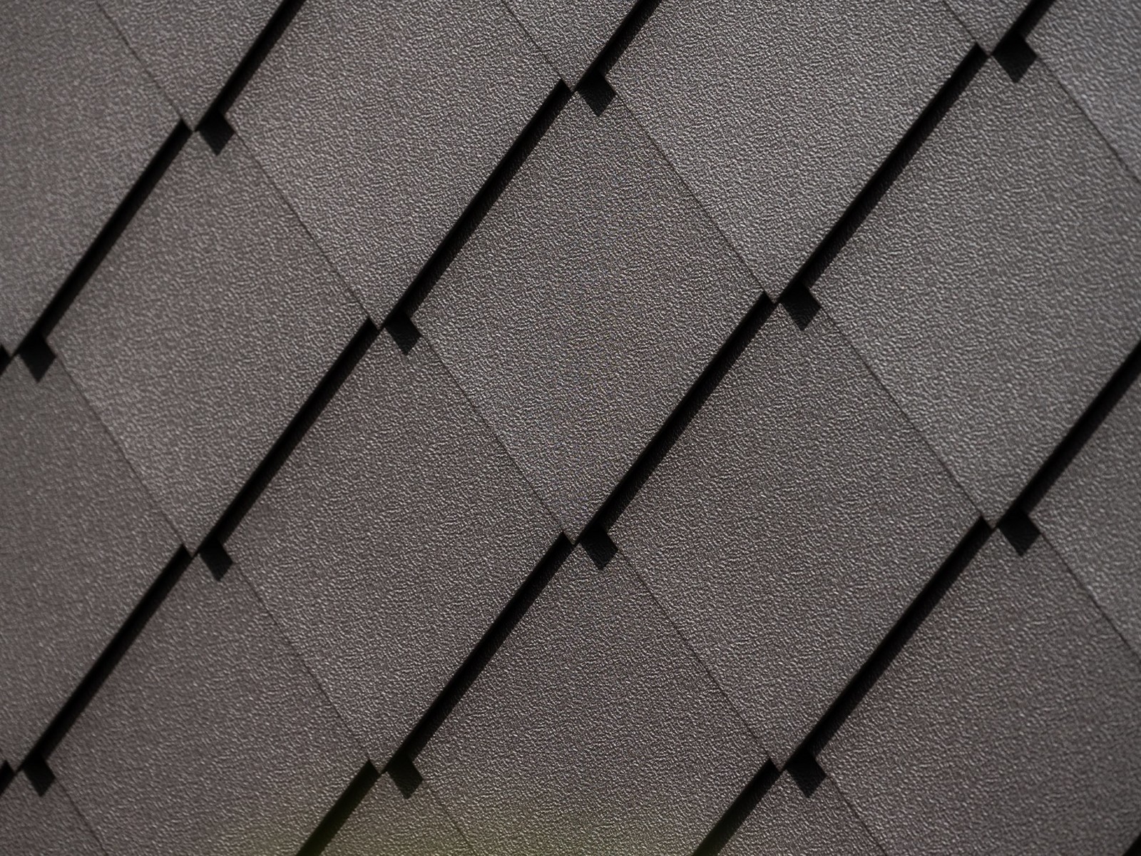 Rhomboid façade tile 29 × 29 | PREFA