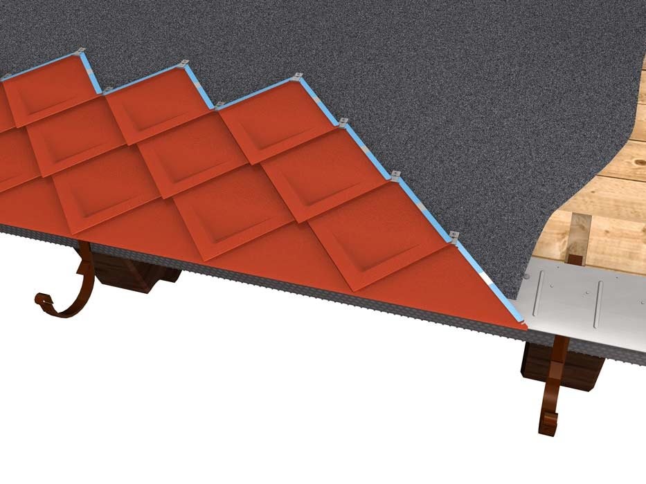 Rhomboid roof tile 29 × 29 – Modern design | PREFA