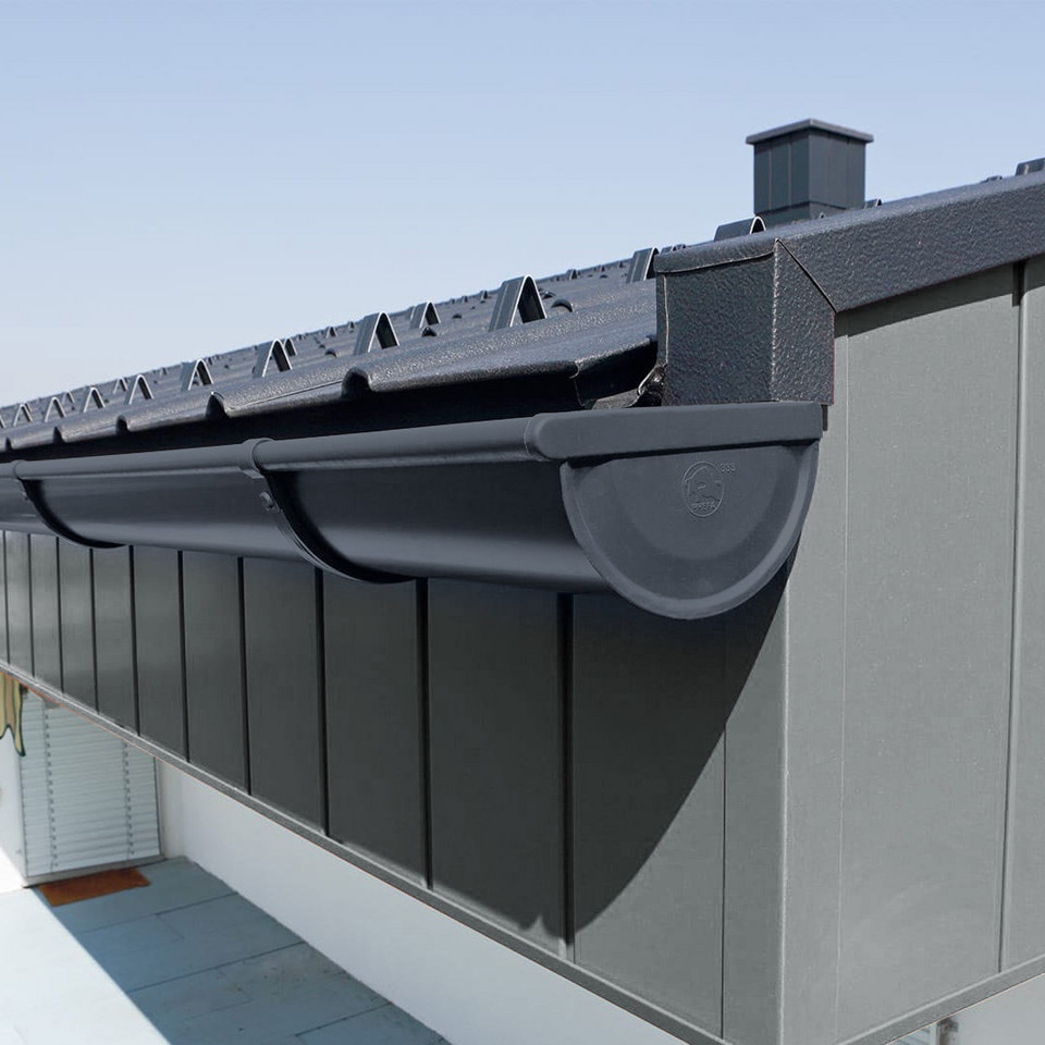 Half round gutter | PREFA