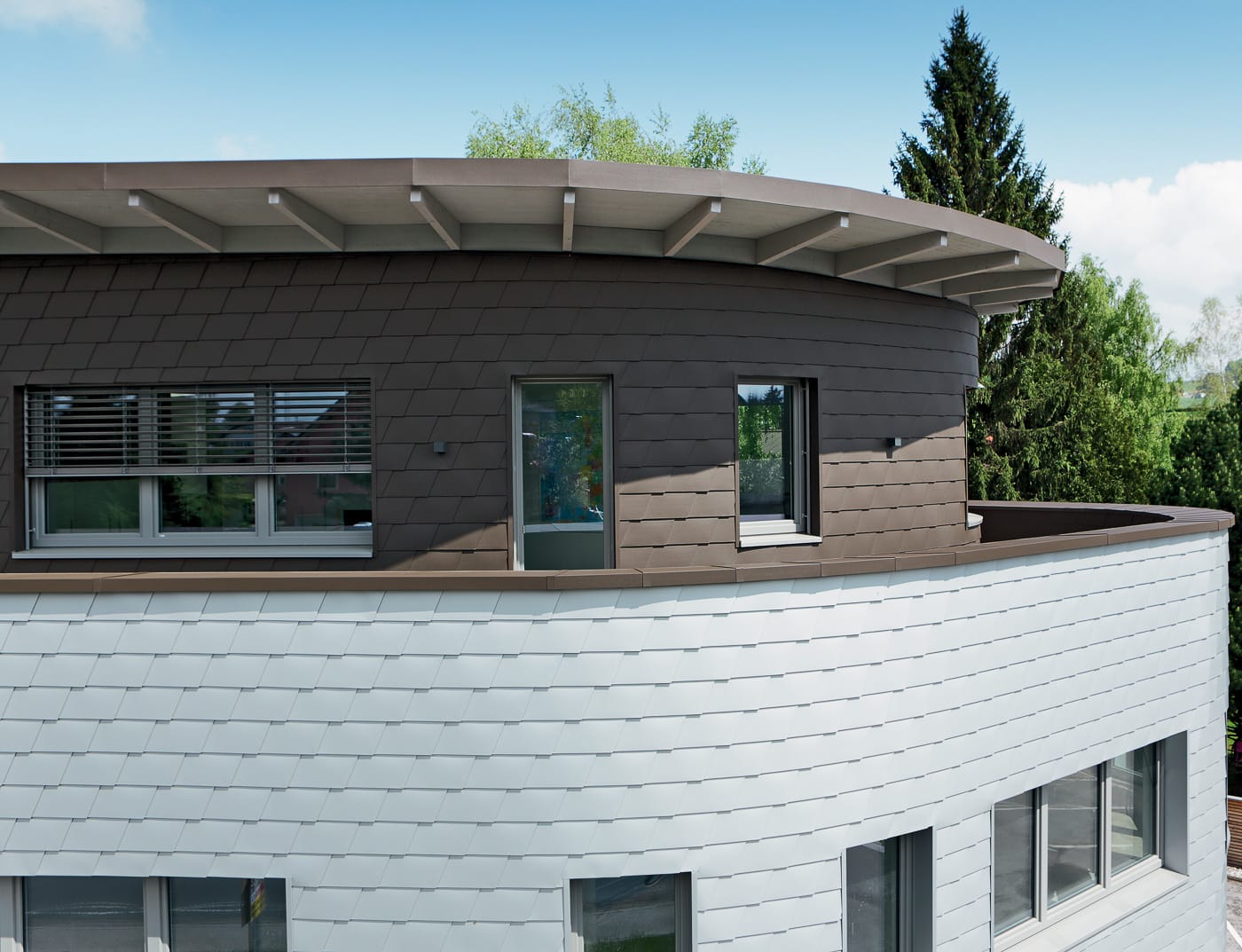 Façade shingle – popular classic in façade design | PREFA